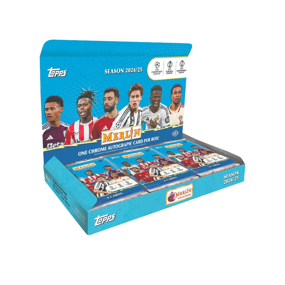 Topps Merlin UCC 2024/25: Hobby Case - Pick Your Team #5 – TheHuddleFC